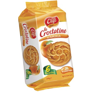 Gastone Lago Apricot Tarts - Bova Foods