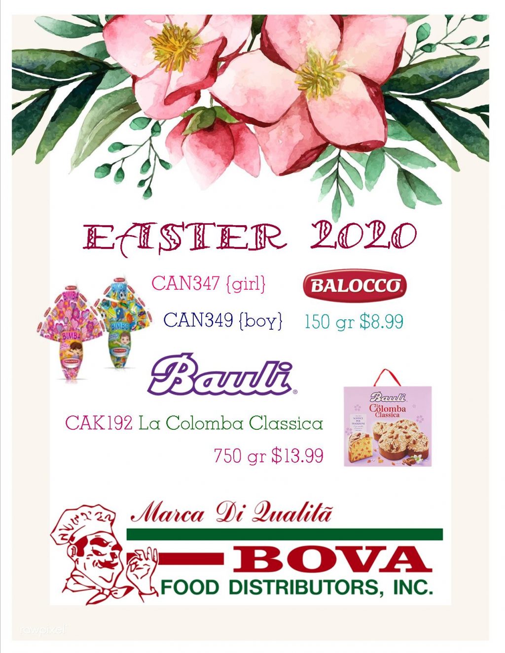 EASTER WEBORDERS ONLY JPEG - Bova Foods